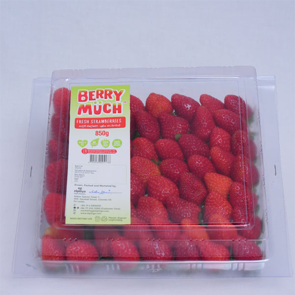 Berry Much Fresh Strawberries 850g – harrowhouse.lk