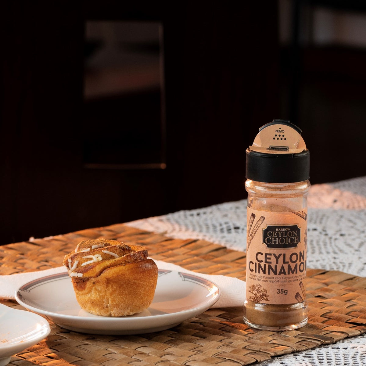 Harrow Ceylon Choice Cinnamon Powder Glass Shaker 35g – harrowhouse.lk