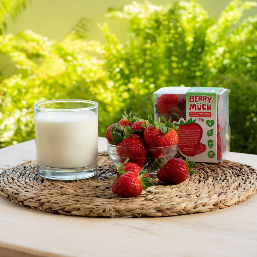 Berry Much Fresh Strawberries 125g – harrowhouse.lk